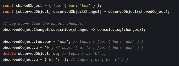Get RxJS Updates Every Time an Object's Properties Change - Nathan Orick